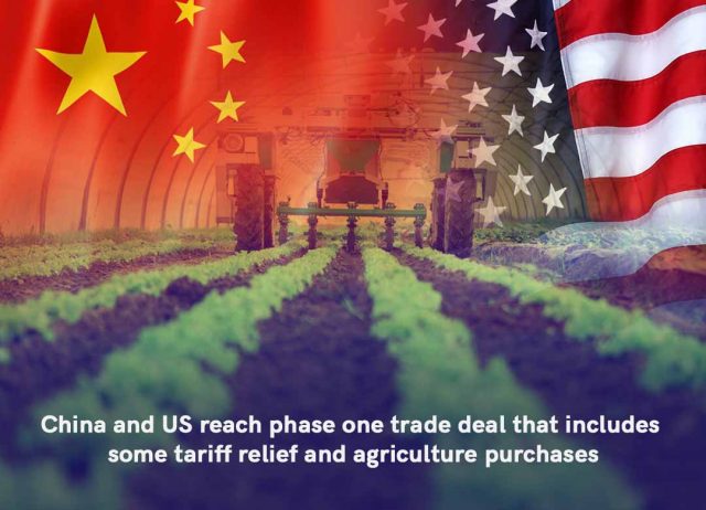 Us And China Settled On Phase One Trade Agreement Having Tariff Relief