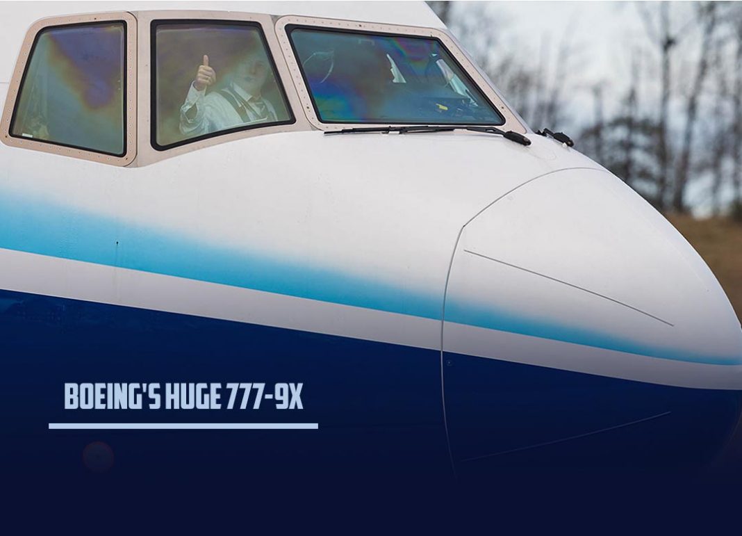 Largest Boeing 777-9X of the world takes its First Flight