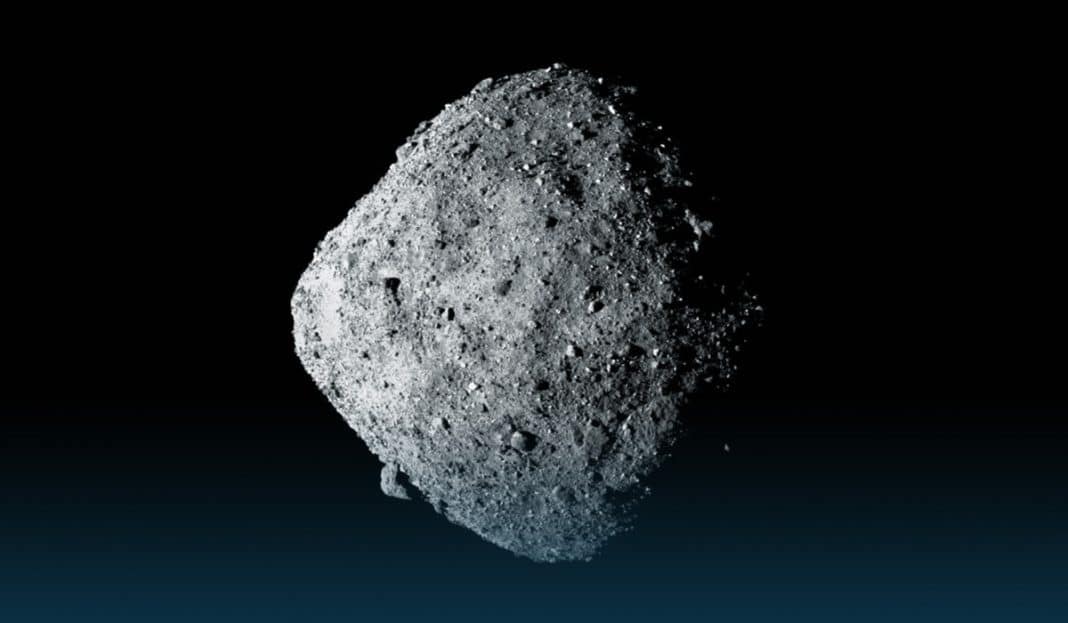 Some sample particles of asteroid Bennu are leaking into Space