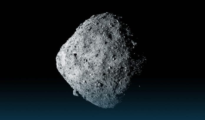 Some sample particles of asteroid Bennu are leaking into Space