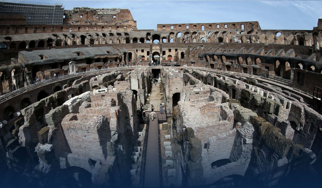 Rome’s Colosseum Opens its Underground Chambers To Tourists